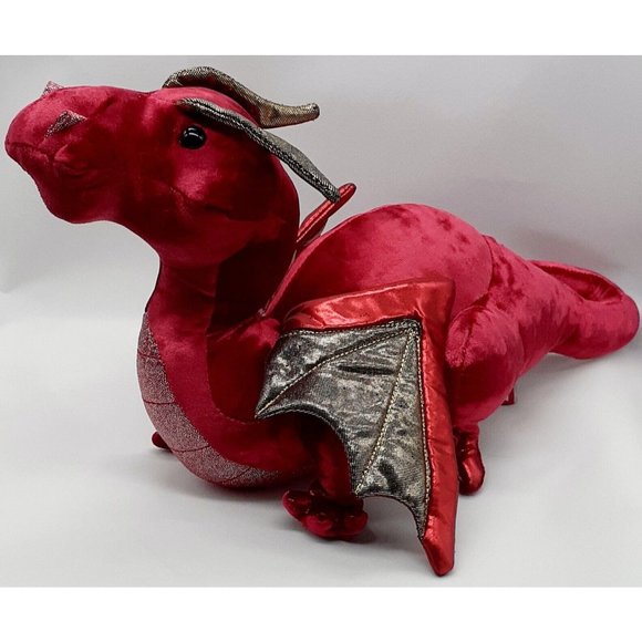 Douglas | Toys | Ruby The Plush Red Gold Dragon Douglas Cuddle Toys ...